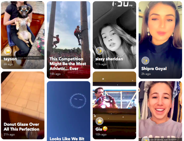 Snapchat series, contenido creado por famosos para fidelizar